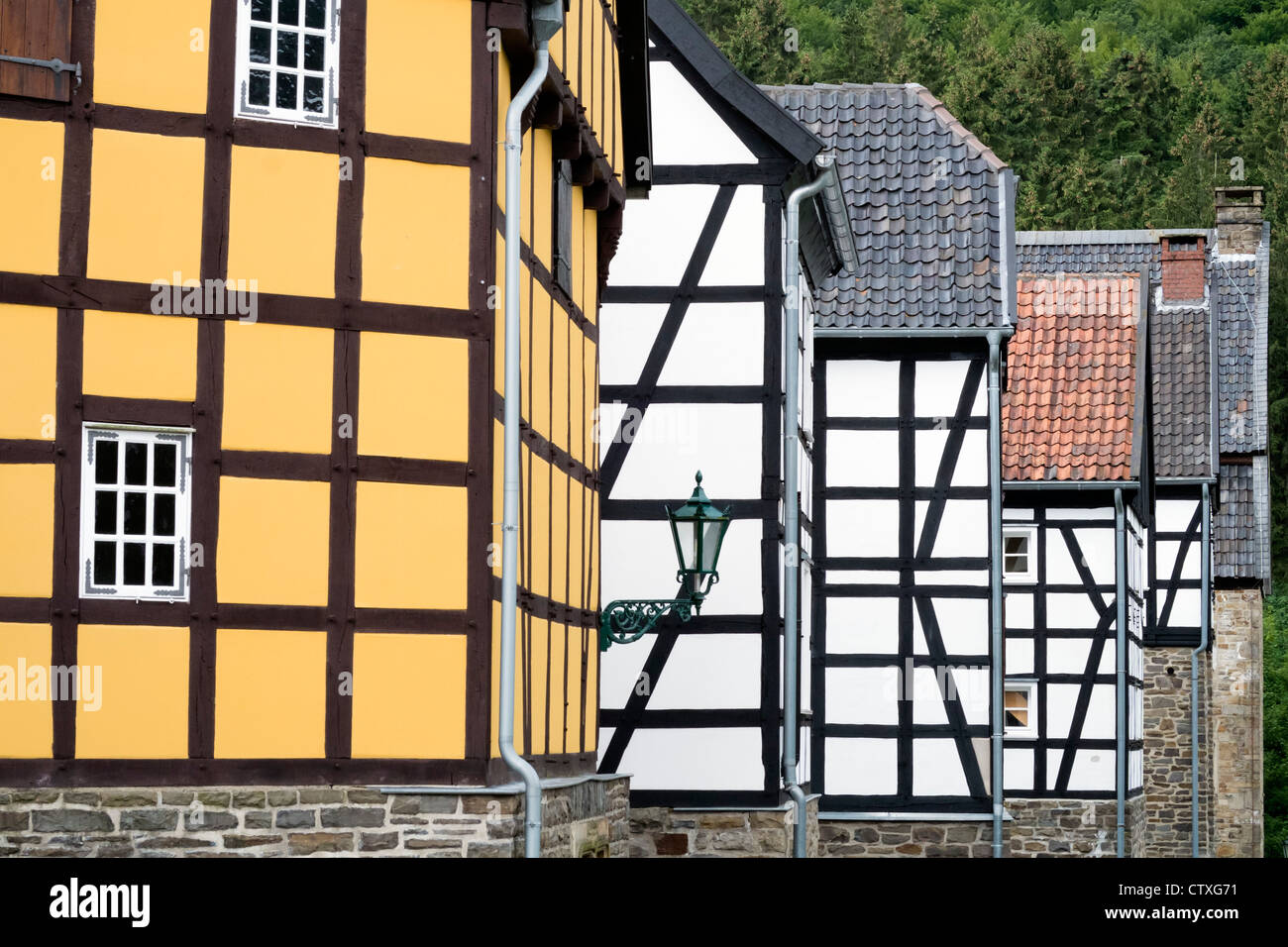 Westphalian open-air museum, or Freilichtmuseum in Hagen, Ruhrgebeit ...