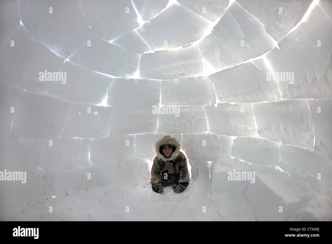 Inside Iglo Northpole High Resolution Stock Photography and Images - Alamy