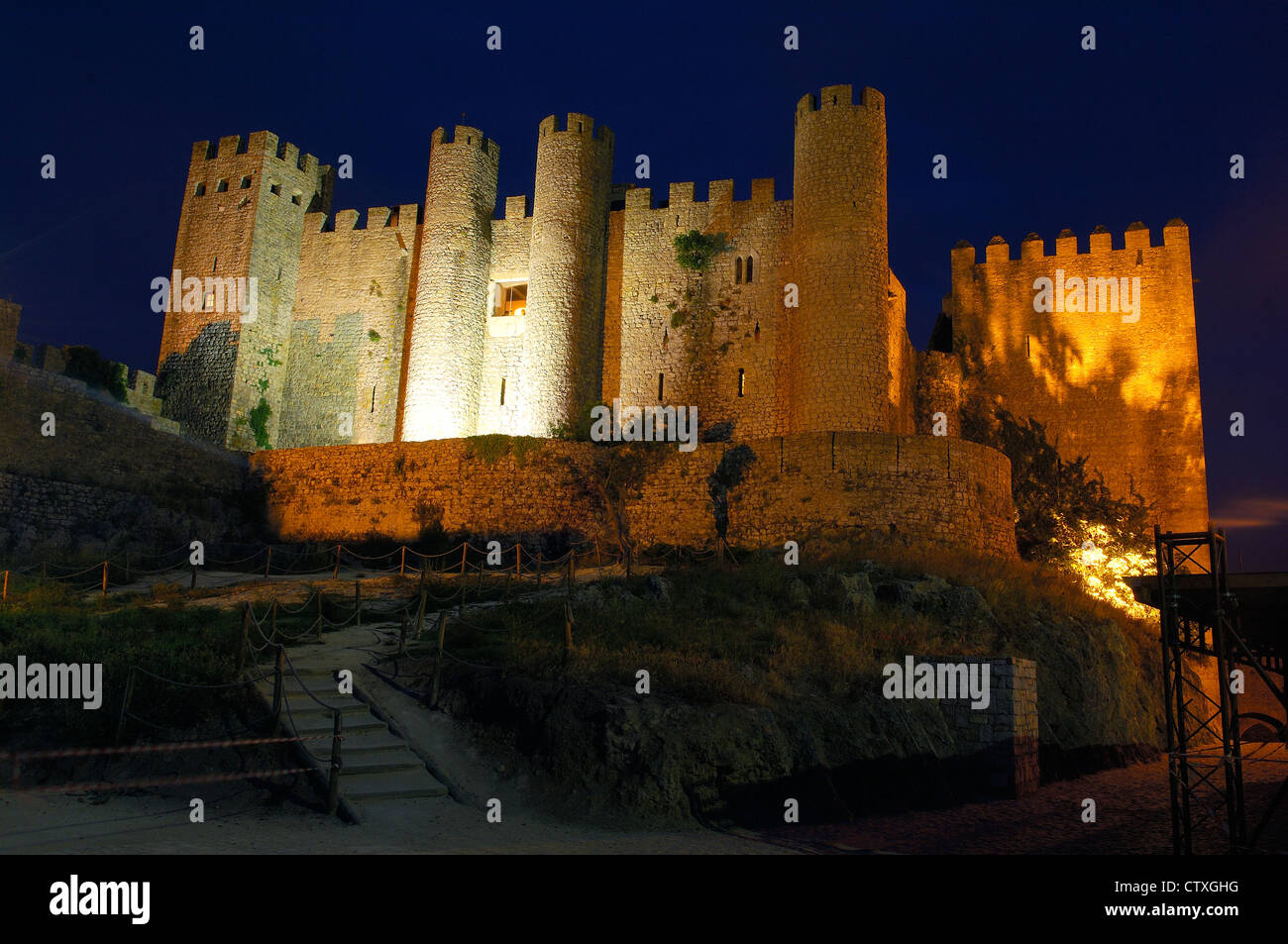 Obidos by night hi-res stock photography and images - Alamy