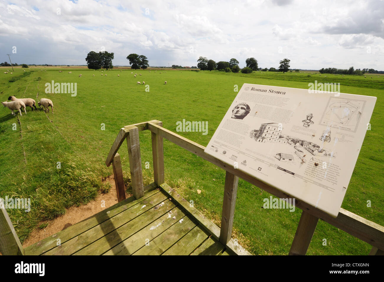 Stonea Camp Cambridgeshire Stock Photo - Alamy