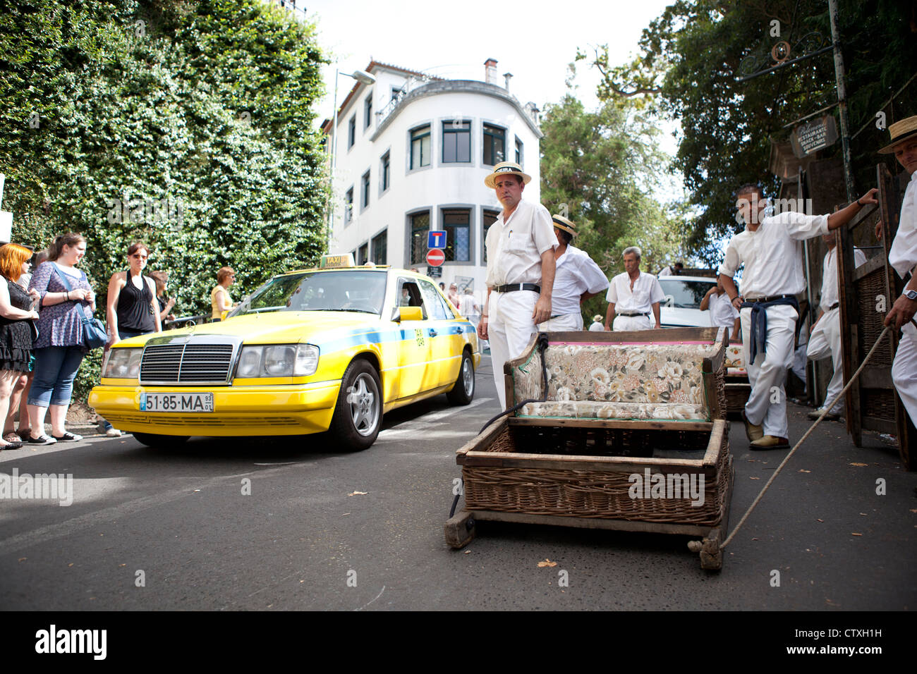 Funchal Madeira Sledges High Resolution Stock Photography and Images ...