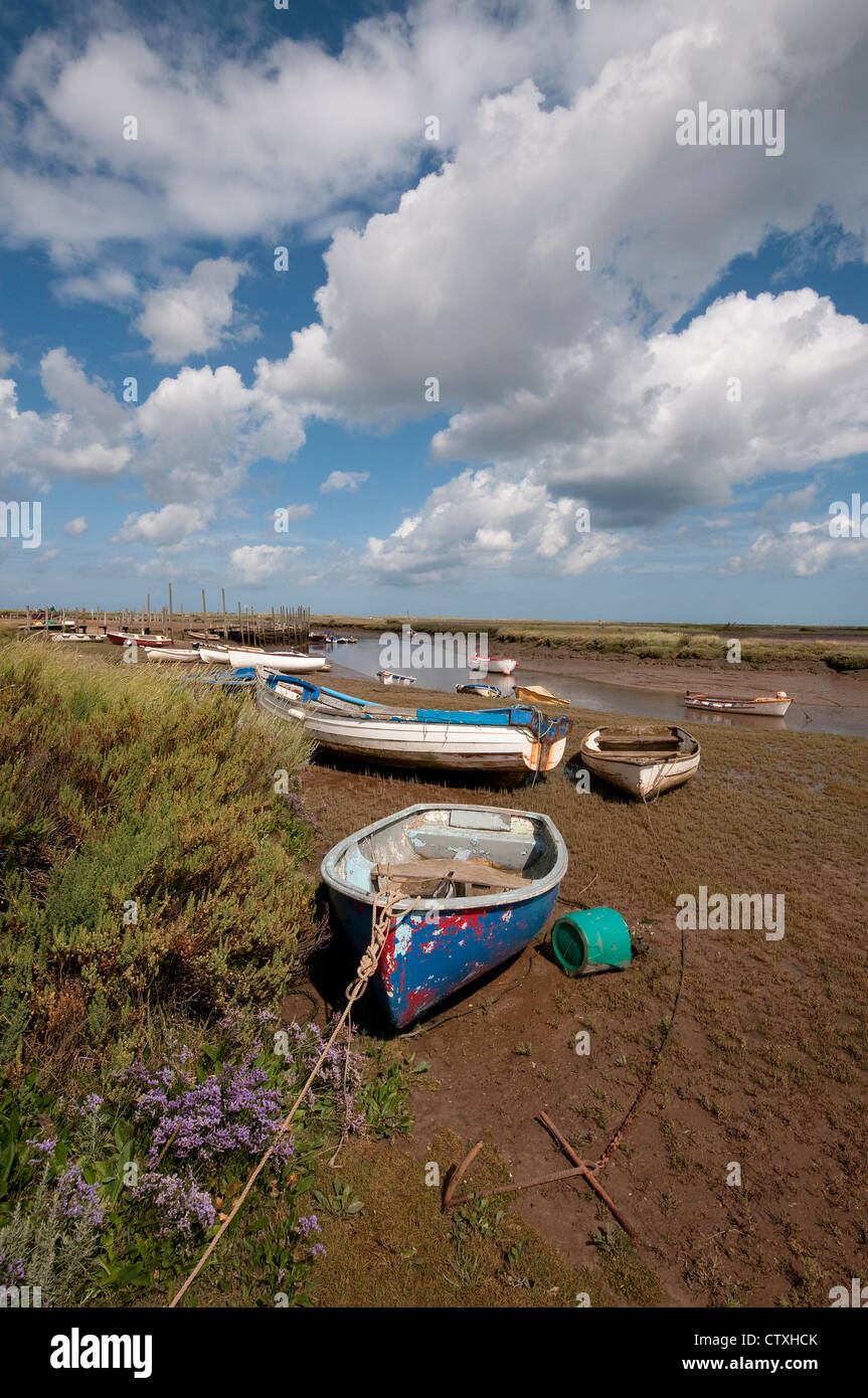 Morston quay boats hi-res stock photography and images - Alamy