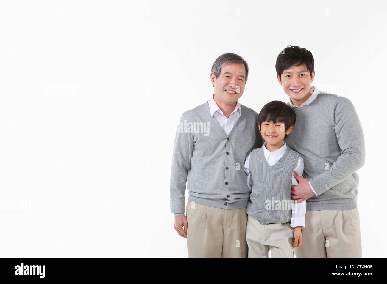 Male members in the large family Stock Photo - Alamy