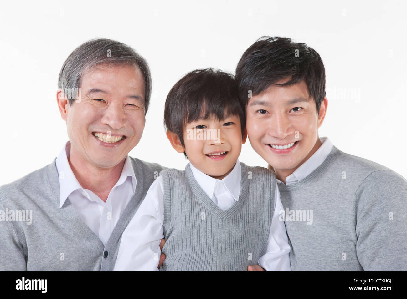 Male members in the large family Stock Photo - Alamy