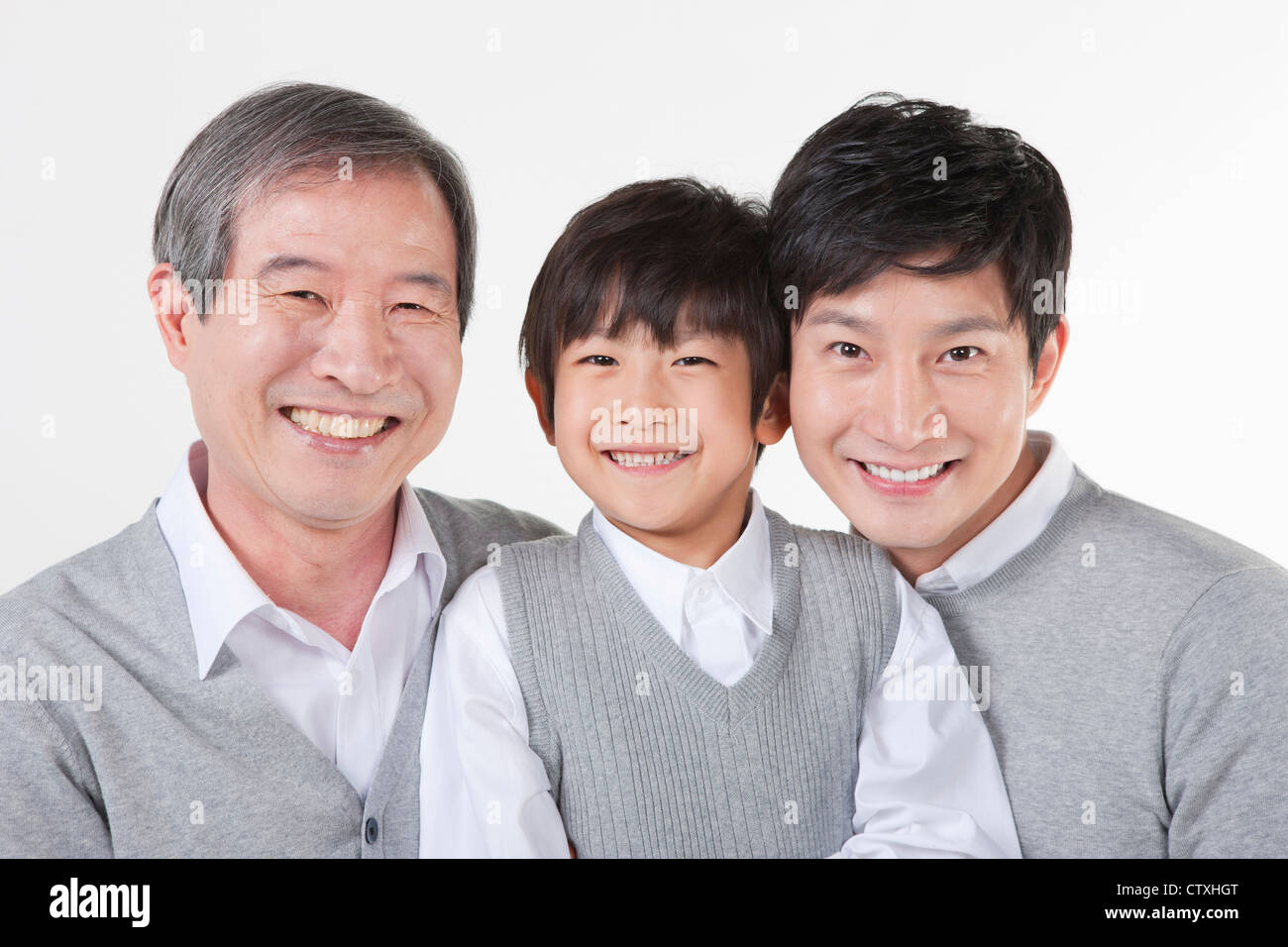 Male members in the large family Stock Photo - Alamy