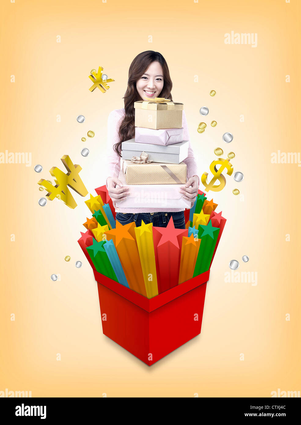 Star boxes hi-res stock photography and images - Alamy