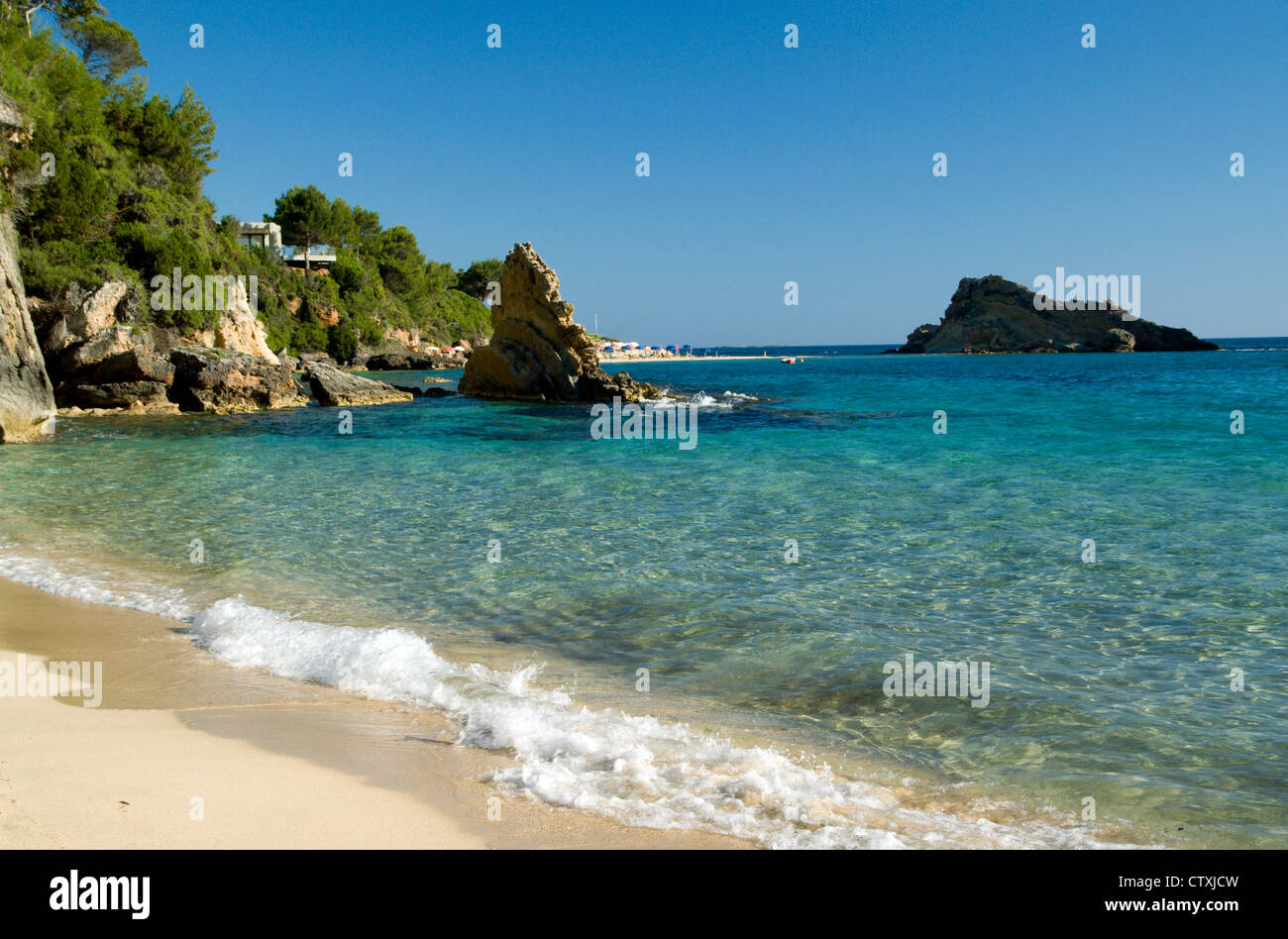 Platys Gialos beach, Lassi, Argostoli, Kefalonia, Ionian Islands ...