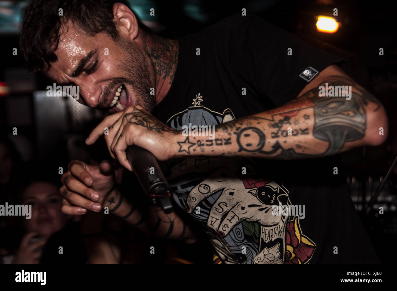 Adrian Estrella of Assuming We Survive at Friar Tucks in Pomona, CA ...
