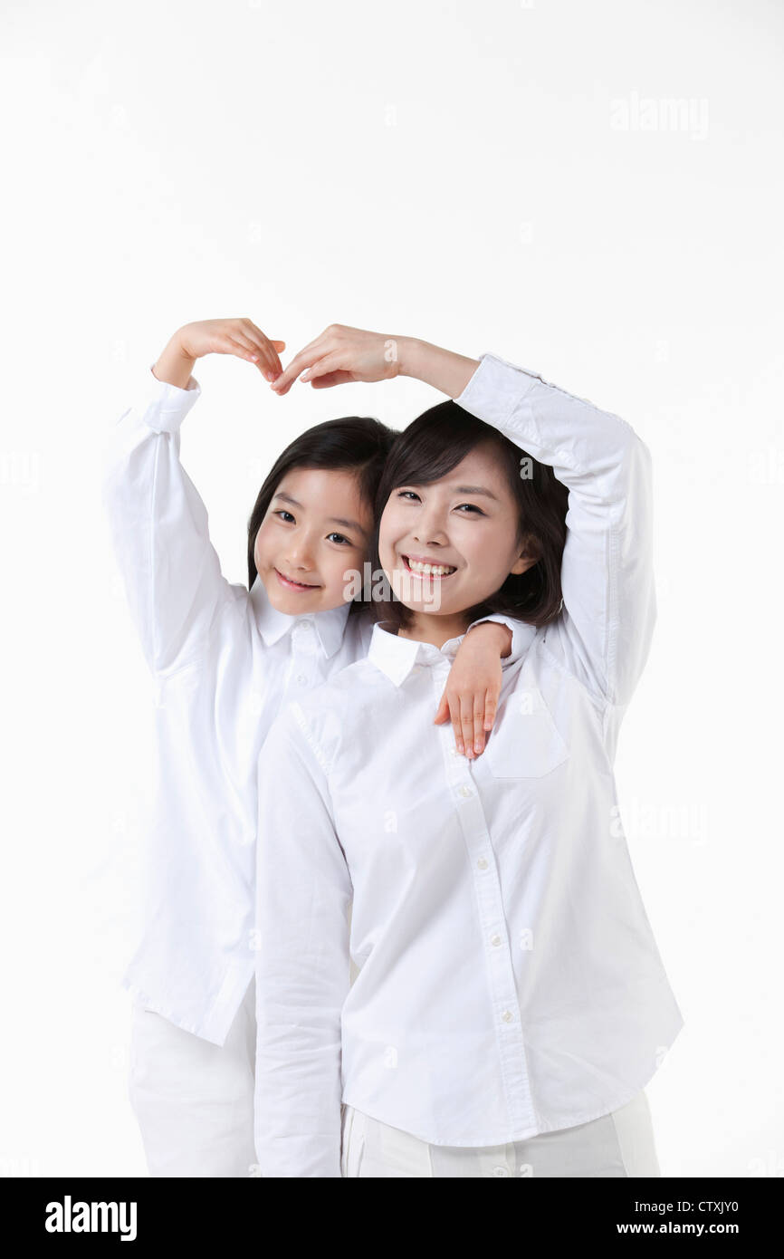 Heart over head hi-res stock photography and images - Alamy