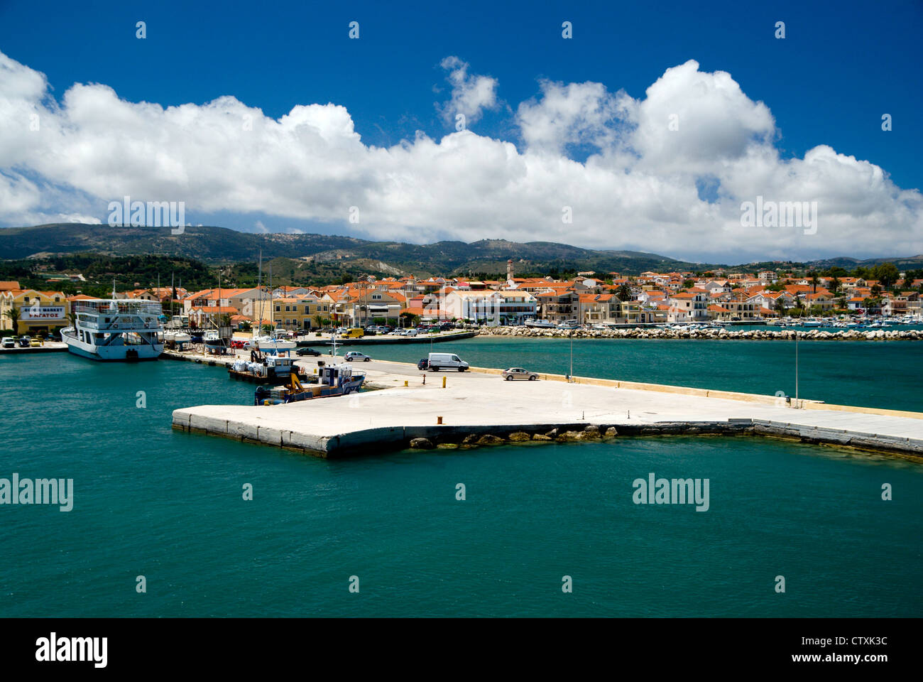 Lixouri town hi-res stock photography and images - Alamy