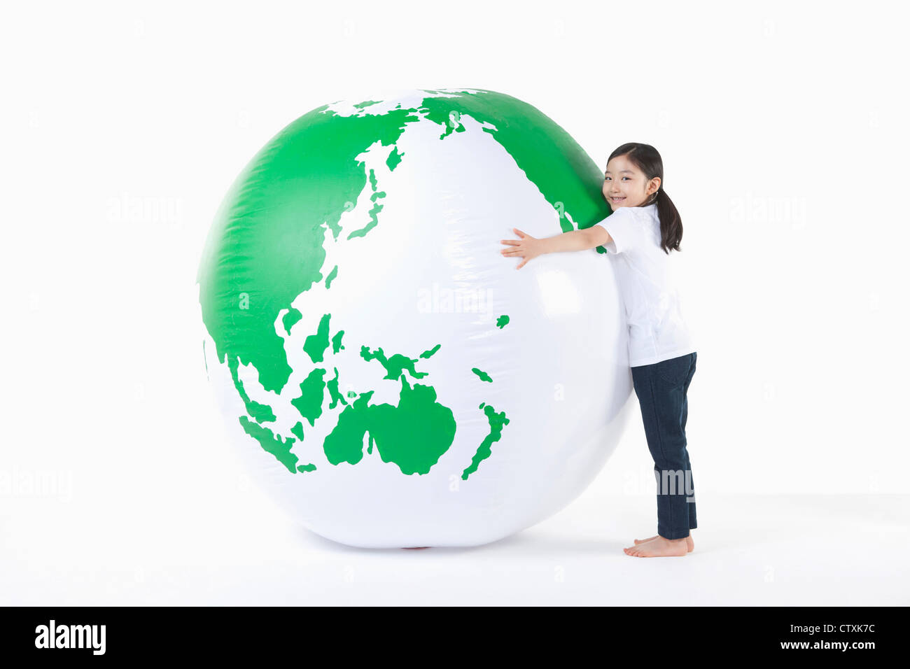 Hugging the world Cut Out Stock Images & Pictures - Alamy