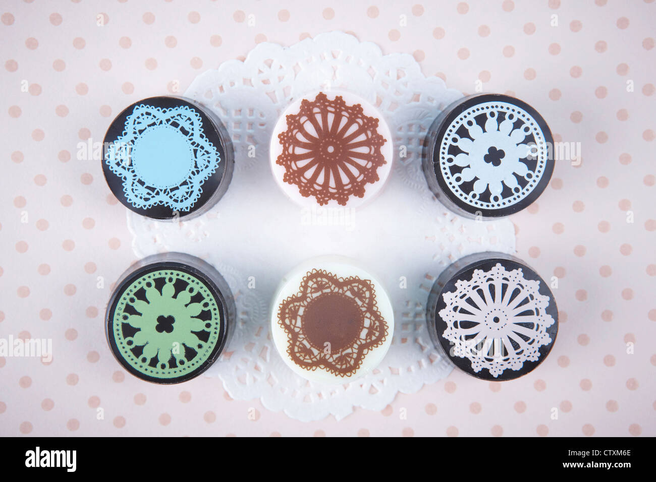 Patterned dessert hi-res stock photography and images - Alamy