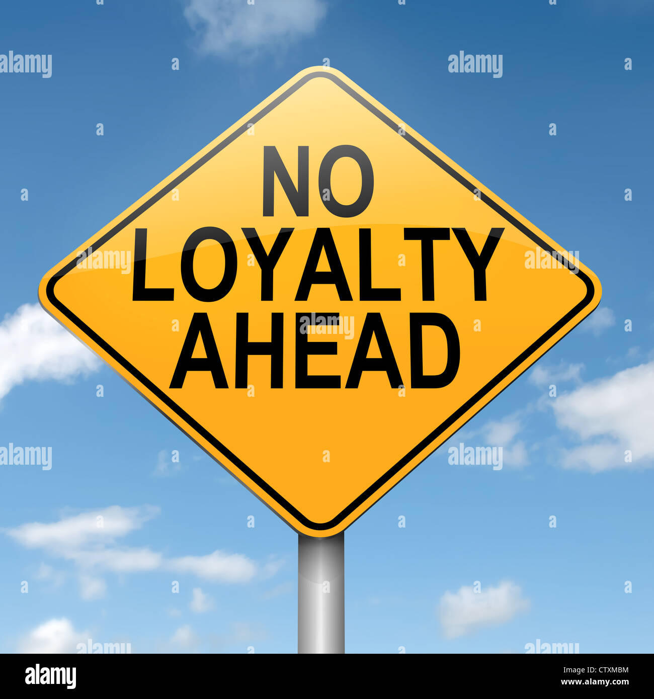 False friendship concept hi-res stock photography and images - Alamy