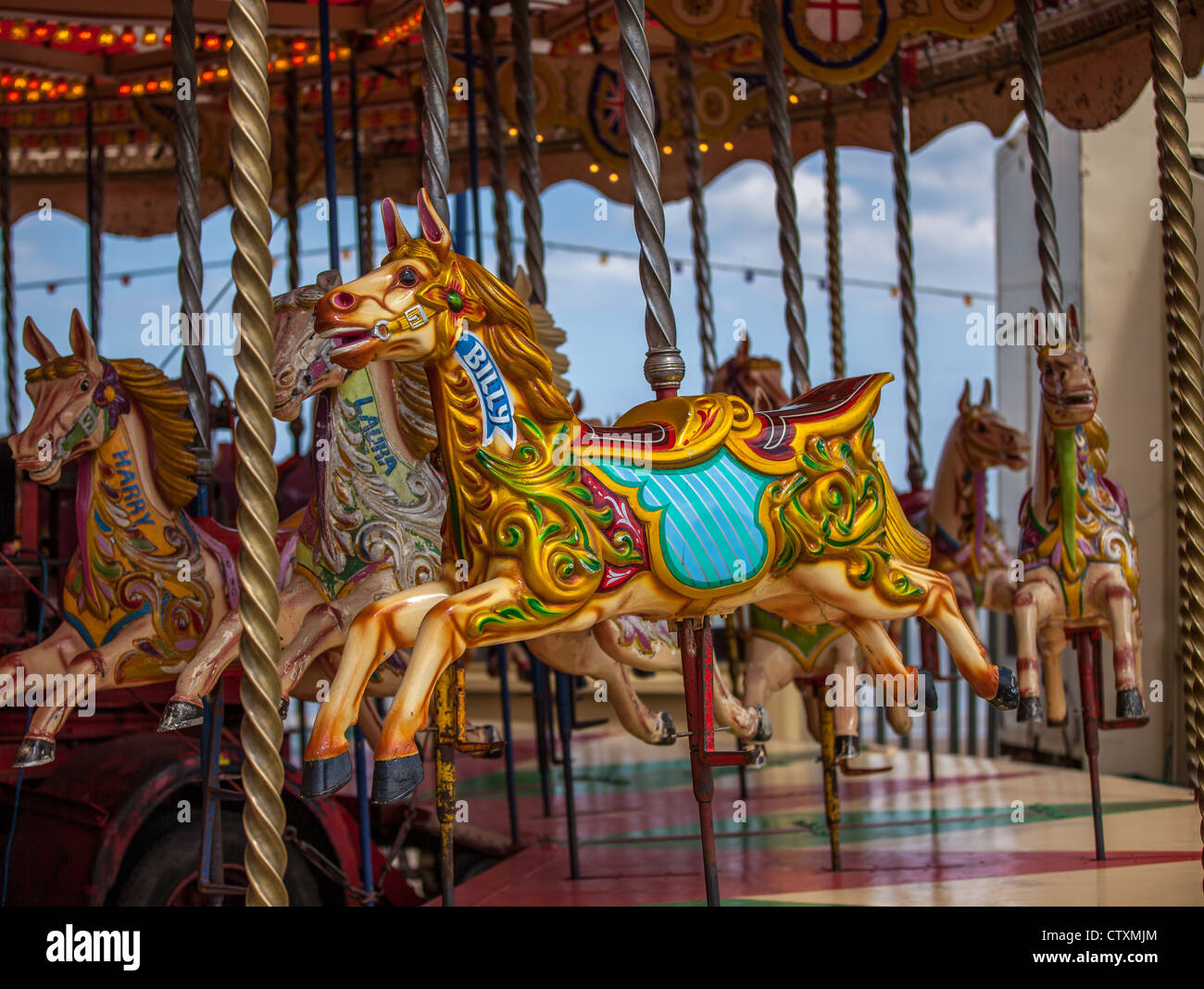 Carousel horse hi-res stock photography and images - Alamy