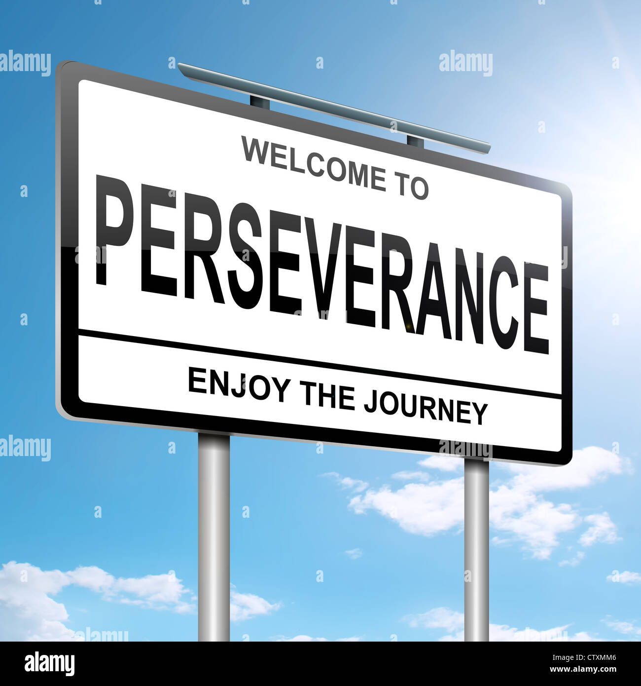 Perseverance persistence determination patience hi-res stock ...