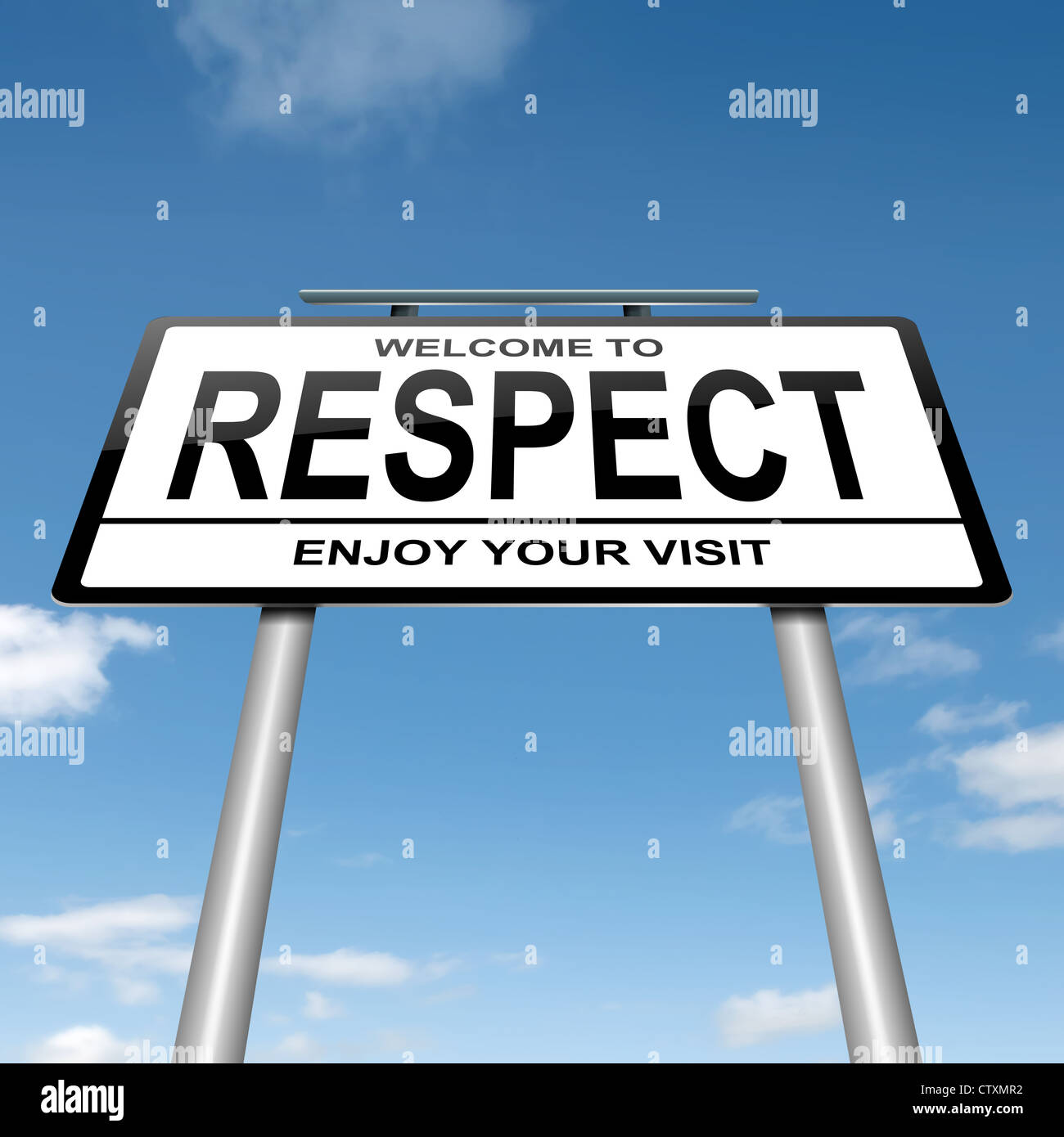 Respect concept hi-res stock photography and images - Alamy