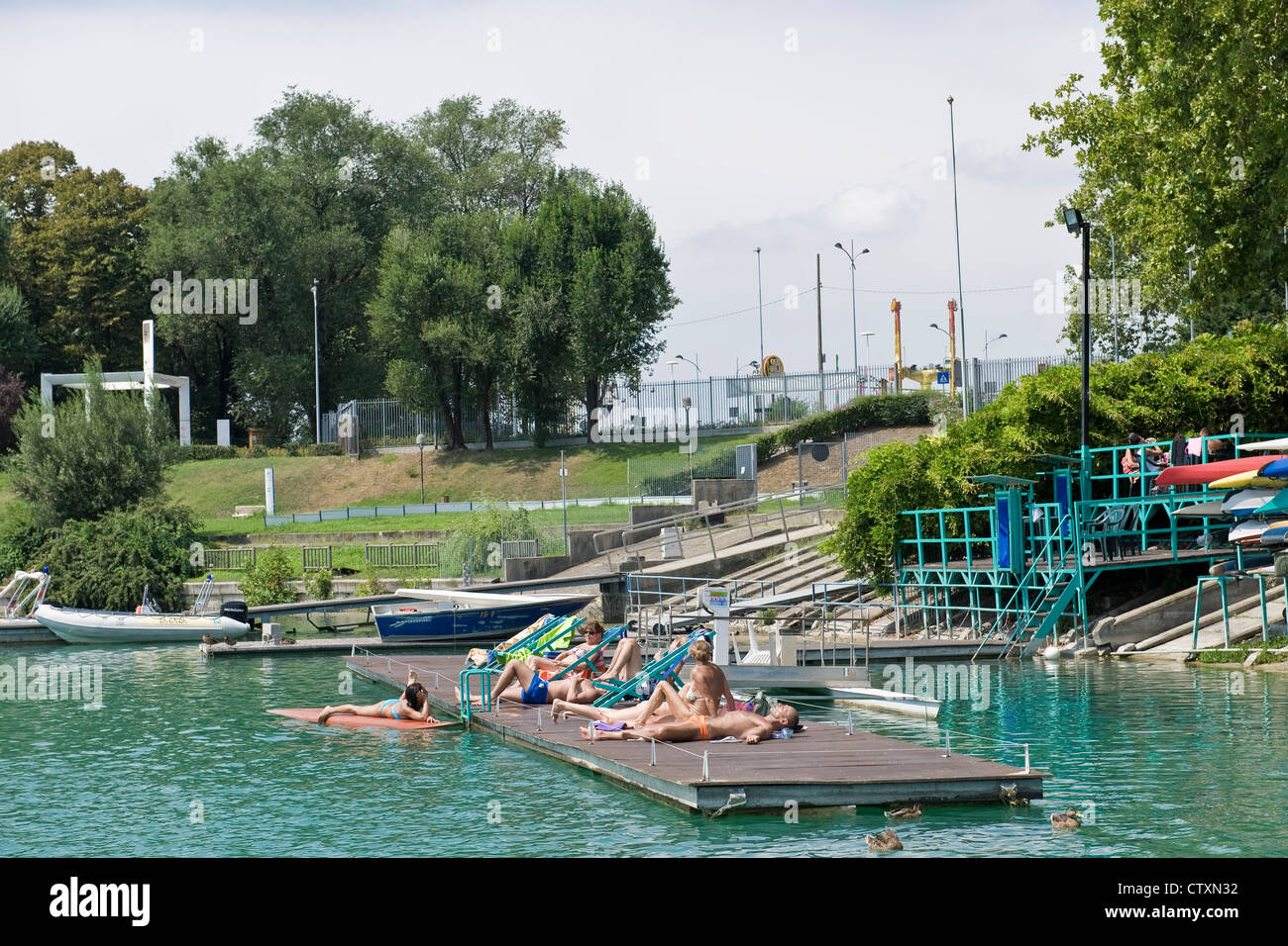 Italy, Lombardy, Milan, Idroscalo Segrate Stock Photo - Alamy