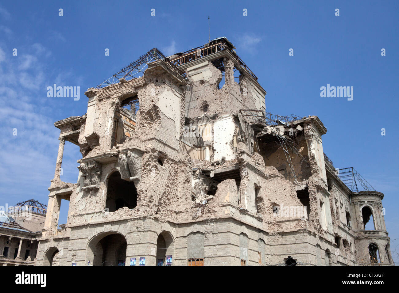 Darul Aman palace, kabul, Afghanistan Stock Photo - Alamy