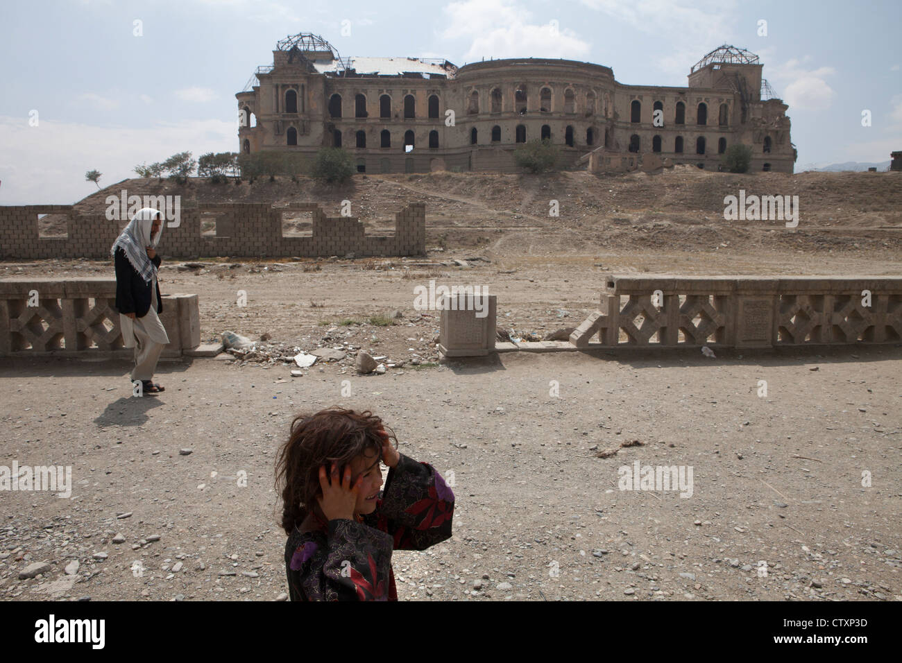 Darul Aman palace, kabul, Afghanistan Stock Photo - Alamy