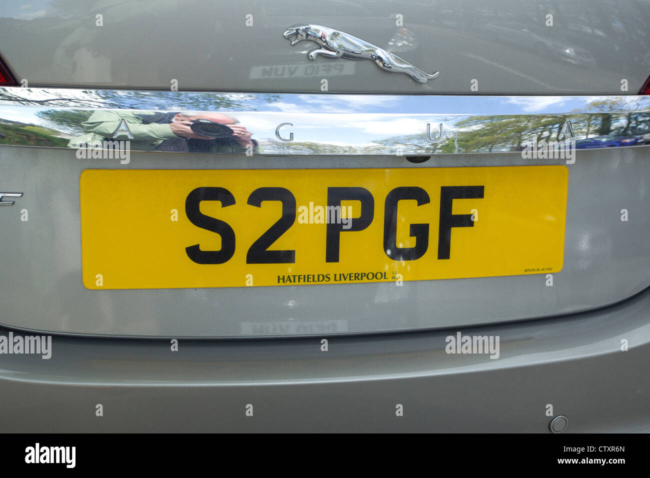personalized number plates cherished car car cherished Stock Photo - Alamy