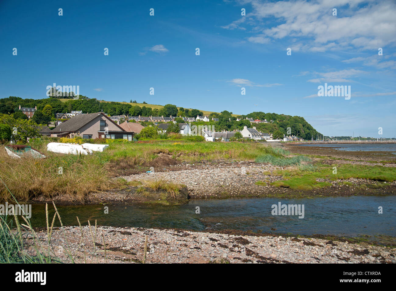 The River Killen flows through between the Seatown and Fishertown of ...