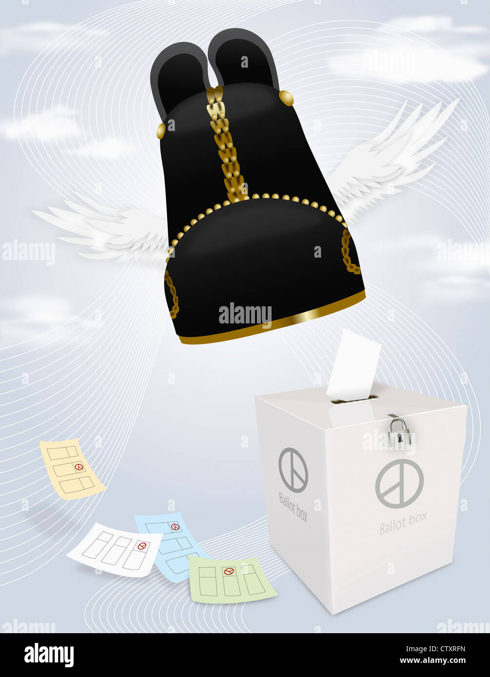 Clear ballot box hi-res stock photography and images - Alamy