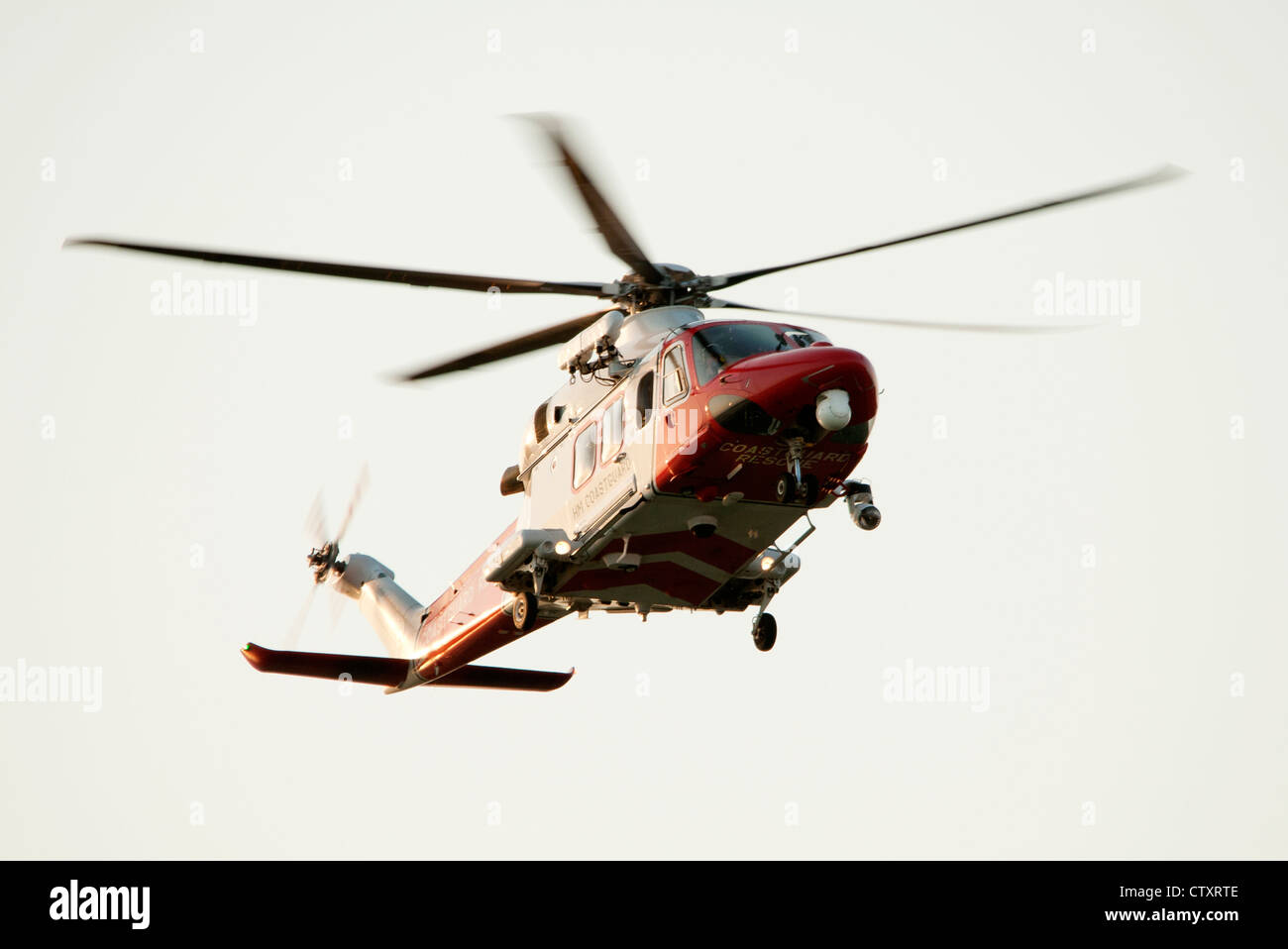 Coastguard helicopter hi-res stock photography and images - Alamy