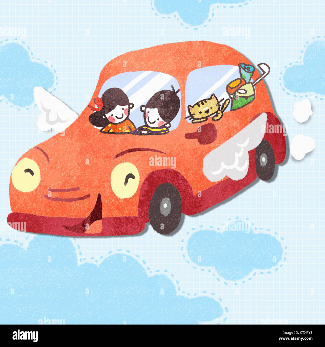 Real flying car hi-res stock photography and images - Alamy