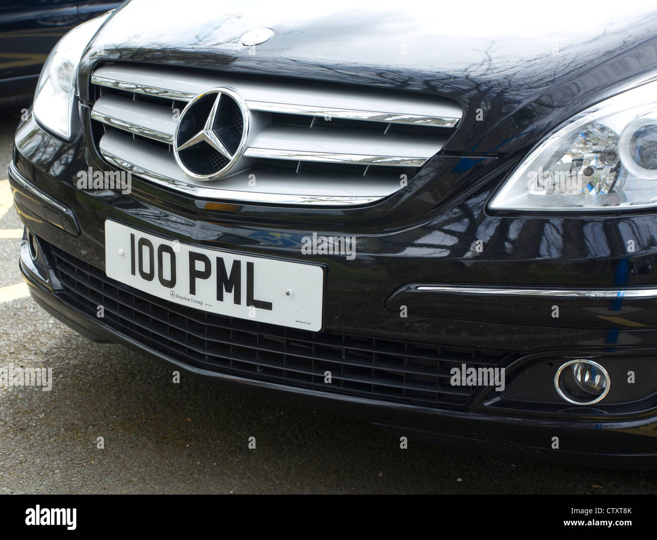 personalized number plates cherished car car cherished Stock Photo - Alamy