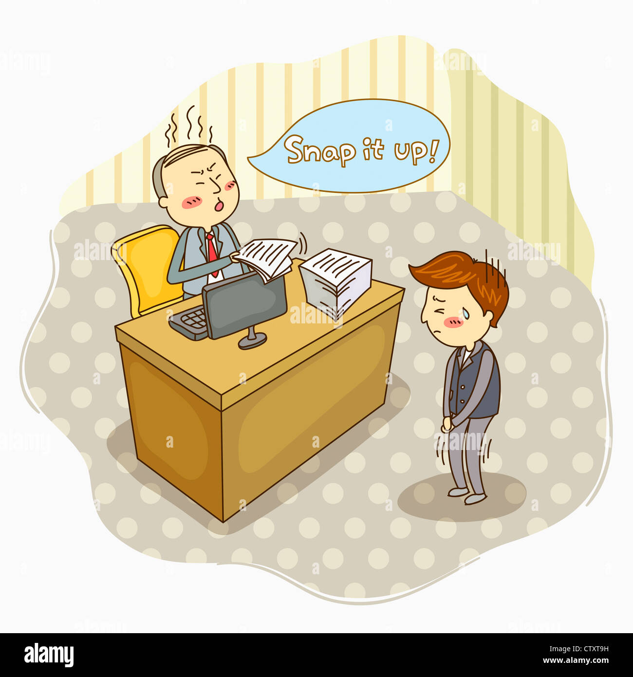 Scolded scolding hi-res stock photography and images - Alamy