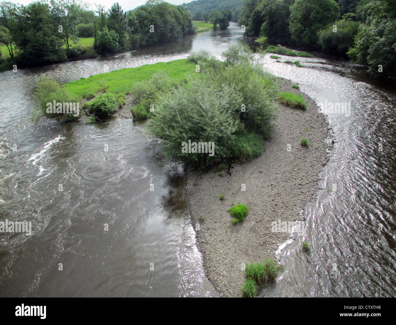RIVER TAWE, Gower, Wales. Photo Tony Gale Stock Photo - Alamy