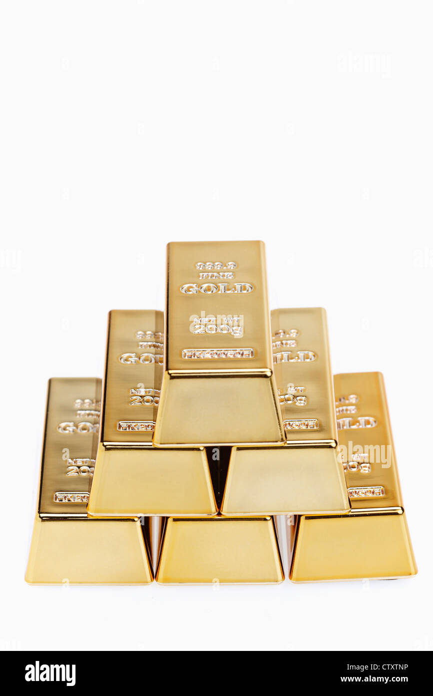 Gold bar cut out hi-res stock photography and images - Alamy