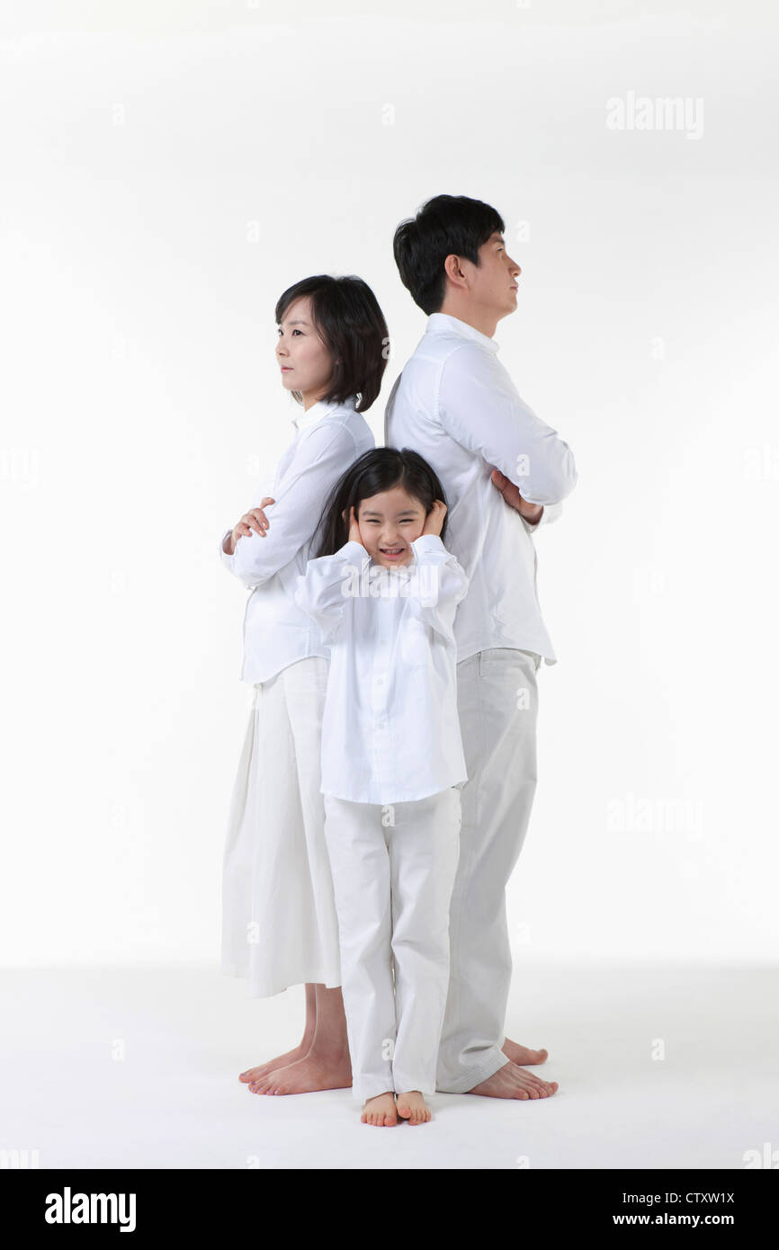 A family having argument Stock Photo - Alamy