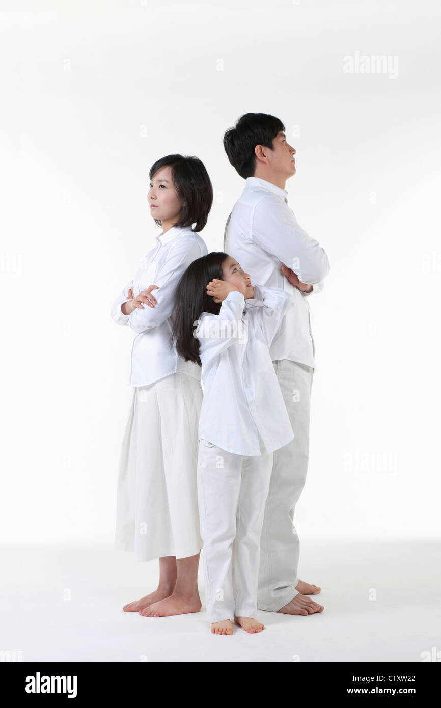 A family having argument Stock Photo - Alamy