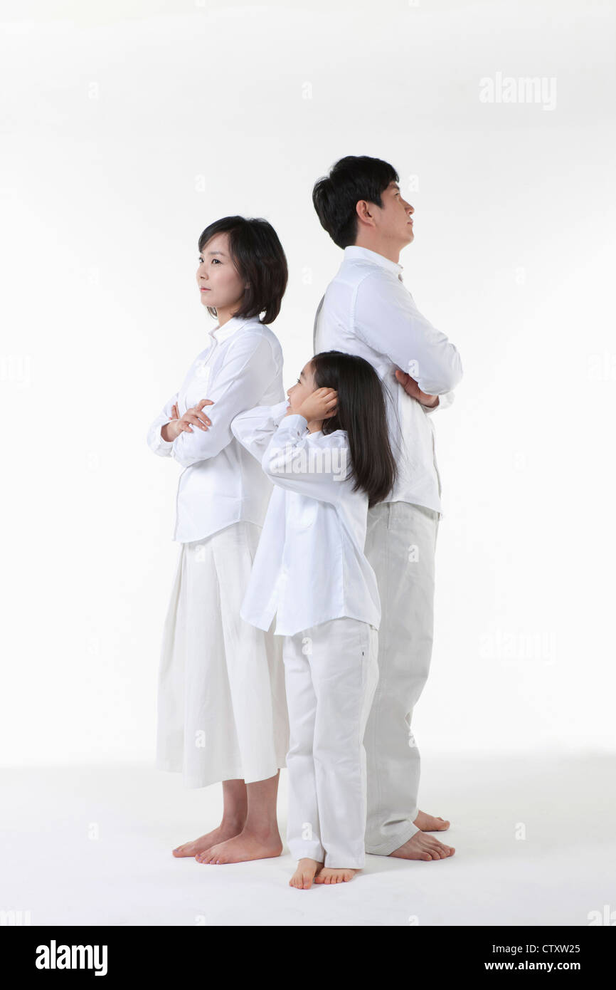 A family having argument Stock Photo - Alamy