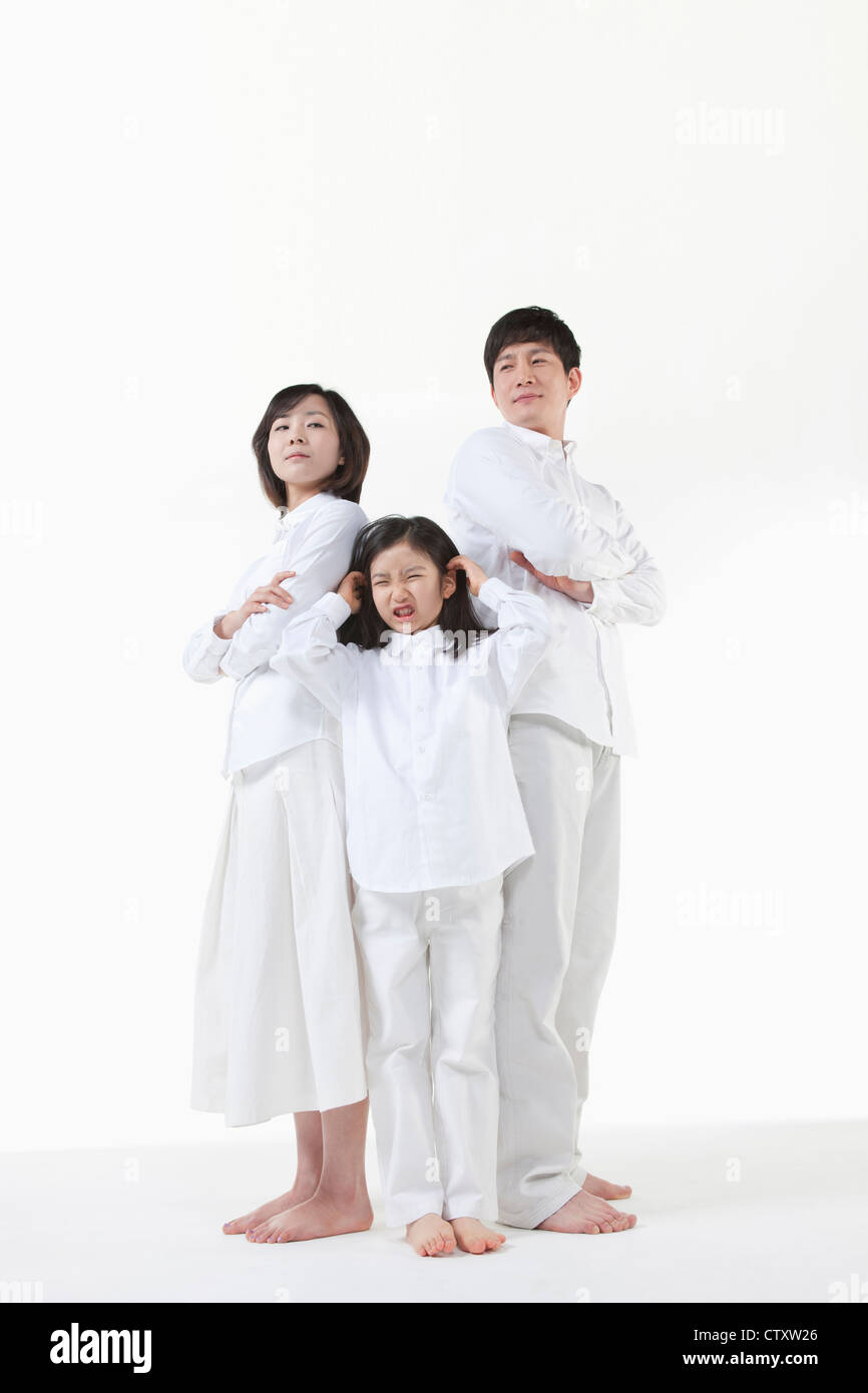 A family having argument Stock Photo - Alamy