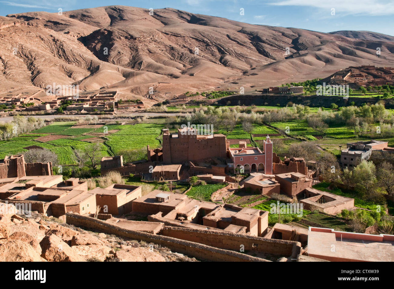 dramatic scenery in the Southern Atlas Mountains, Morocco Stock Photo ...