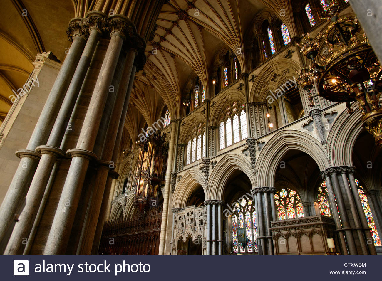 Reims Cathedral Interior Stock Photos & Reims Cathedral Interior Stock ...