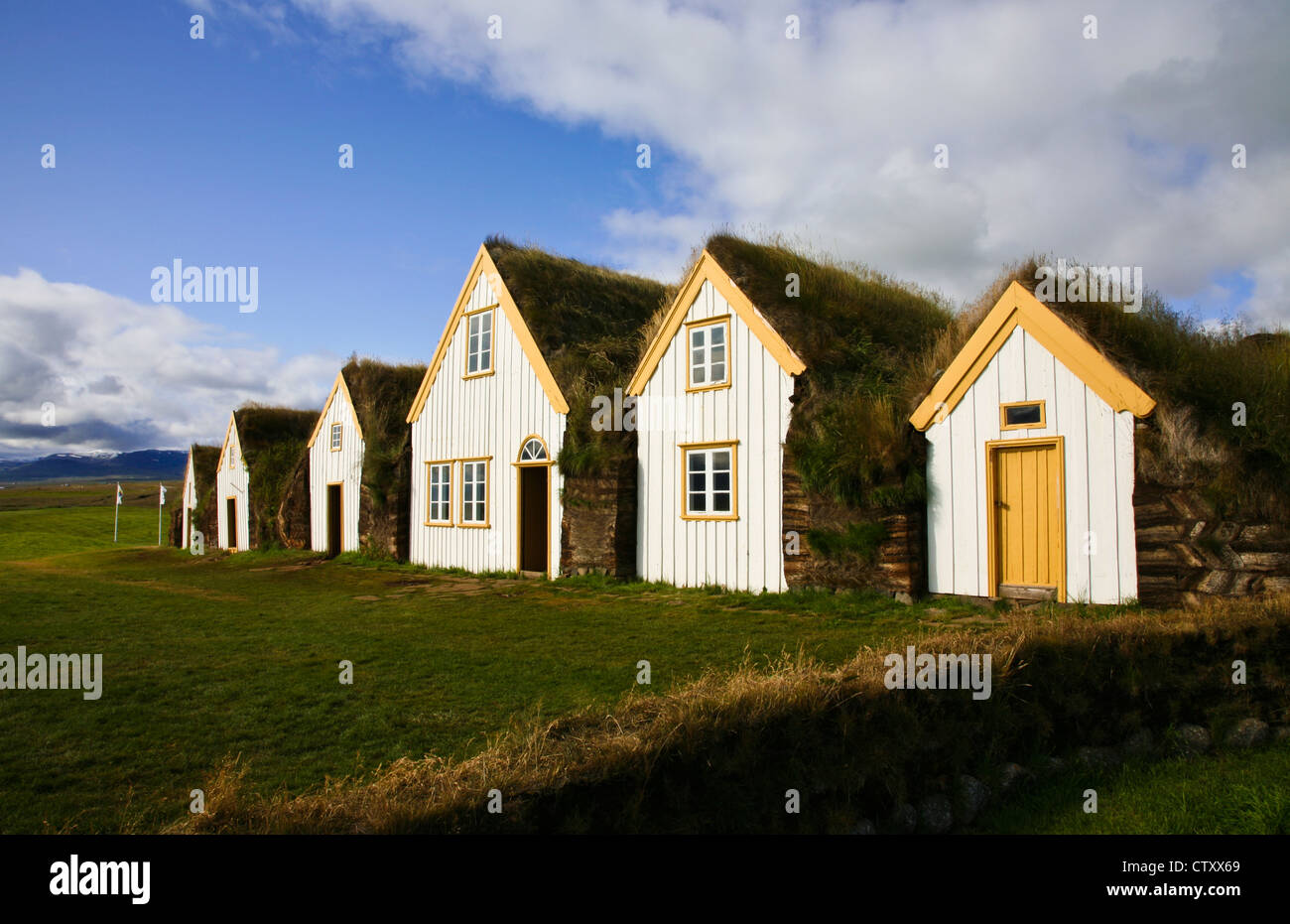 Turf farmhouse iceland hi-res stock photography and images - Alamy