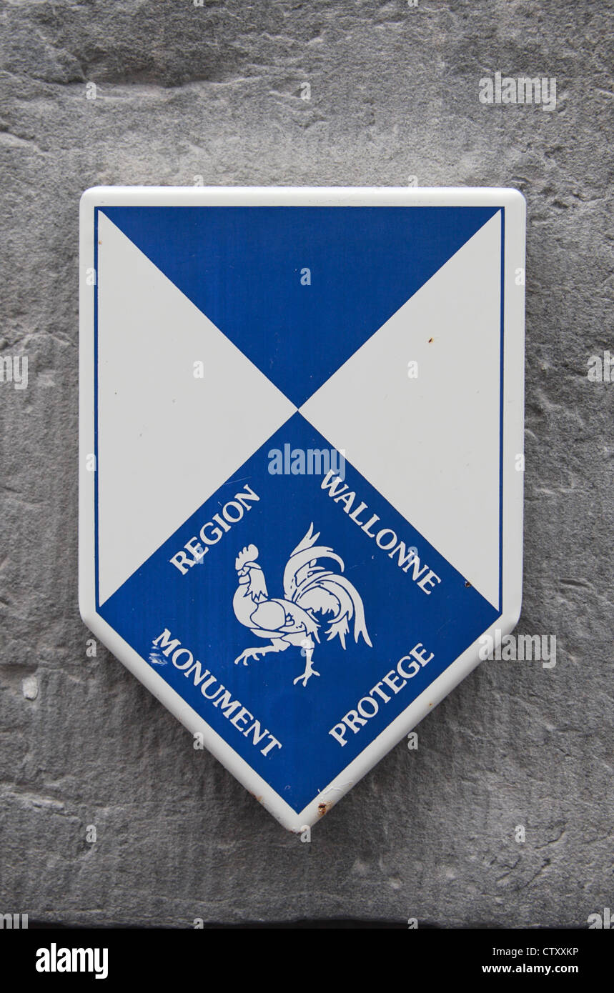 Walloon flemish sign hi-res stock photography and images - Alamy