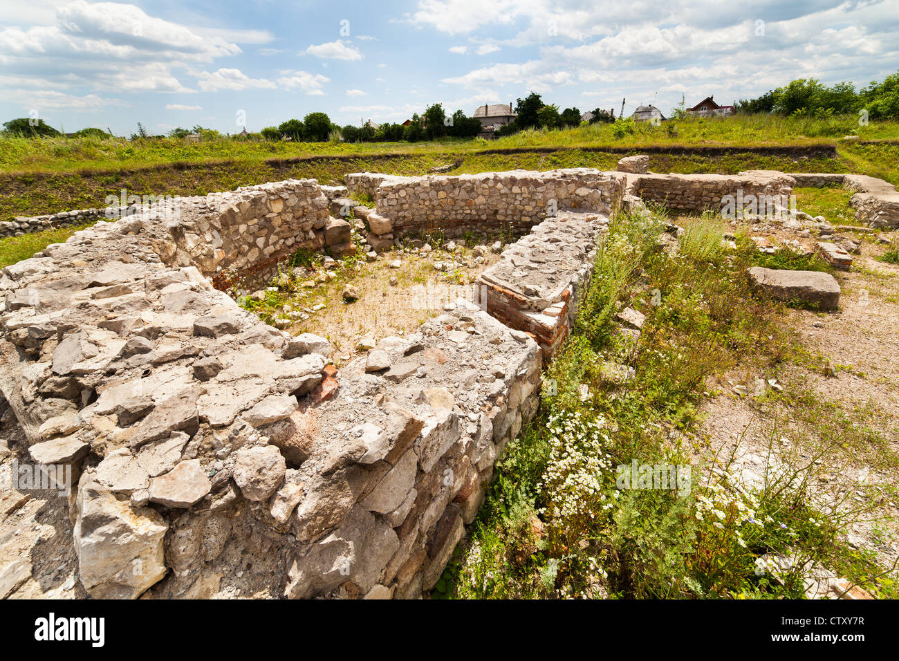 Archaeological site of Potaissa Castra of 5th Roman Legion at Turda ...
