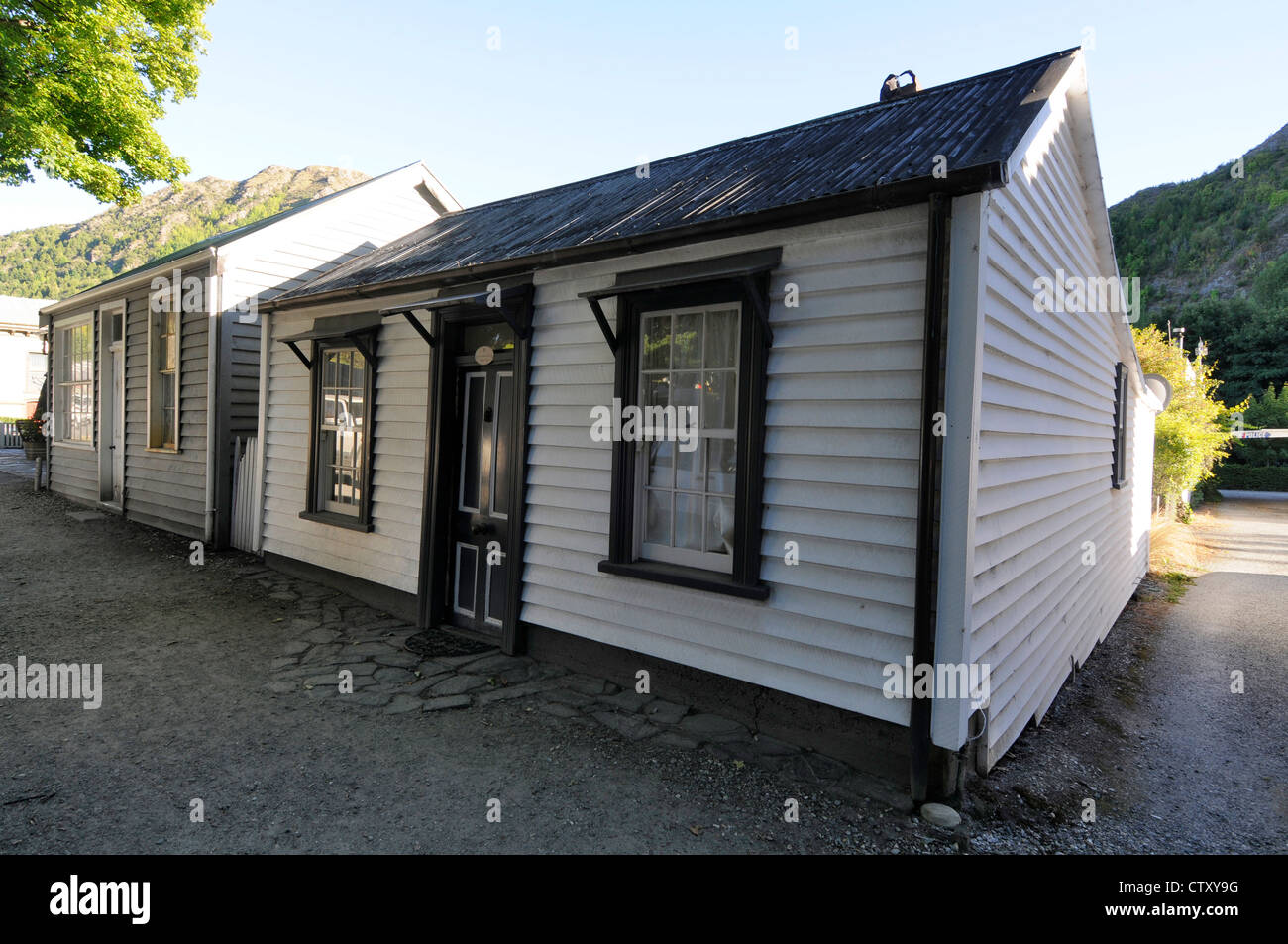 A few original pioneer Gold Rush houses in Buckingham Street in the ...