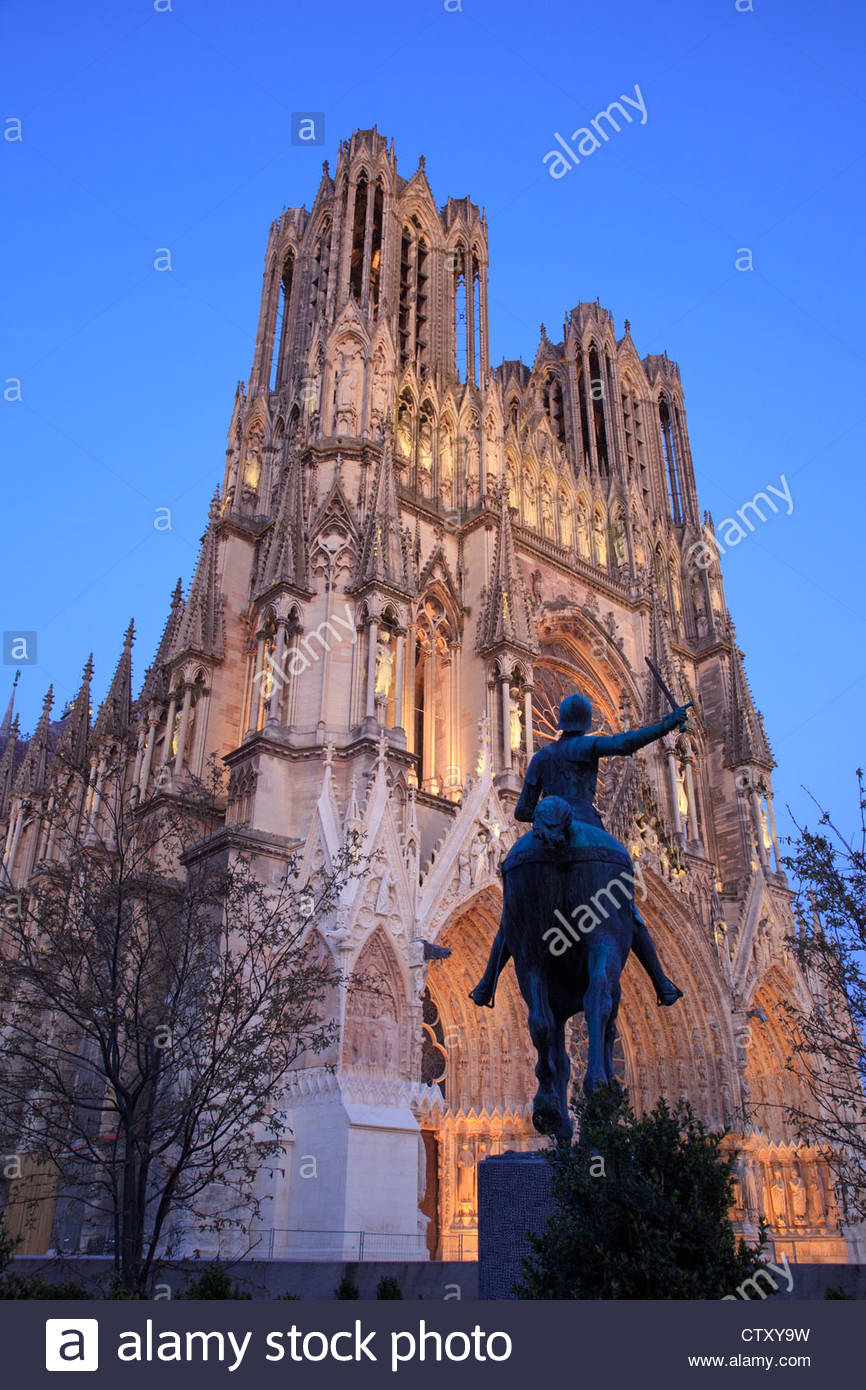 Reims Cathedral High Resolution Stock Photography and Images - Alamy