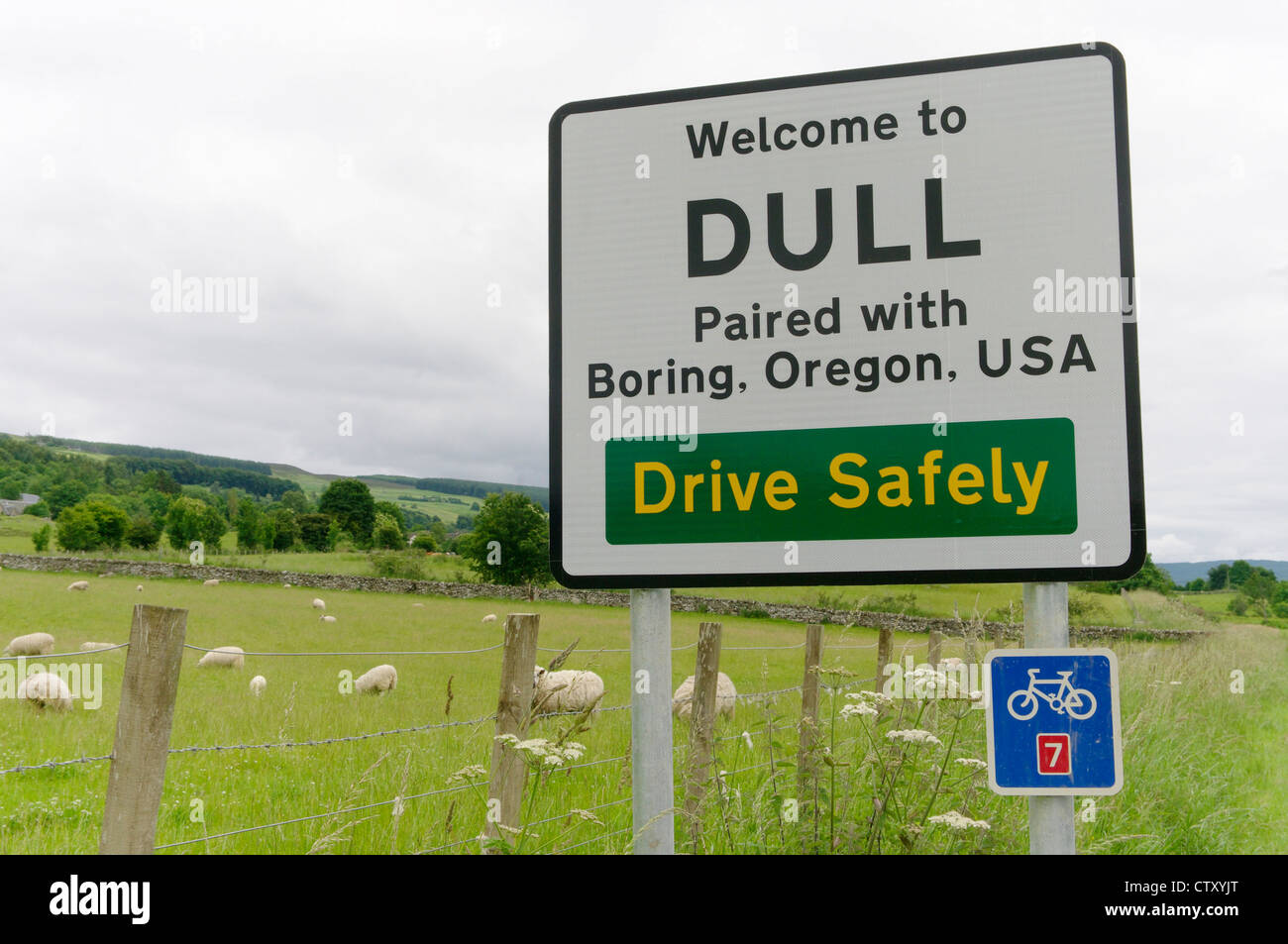 Perthshire village of Dull is twinned with US town of Boring Stock ...