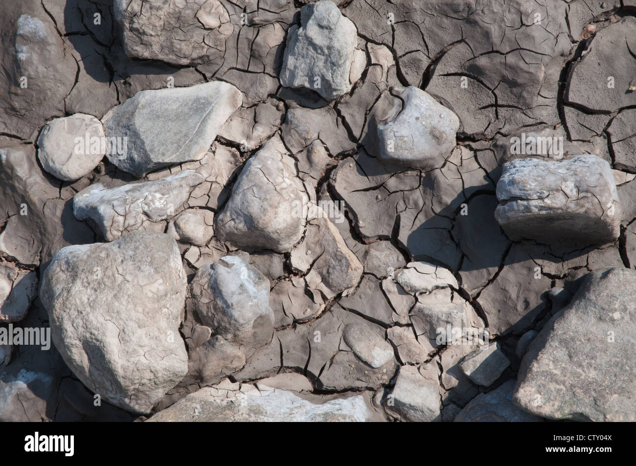 Stone on dried mud hi-res stock photography and images - Alamy