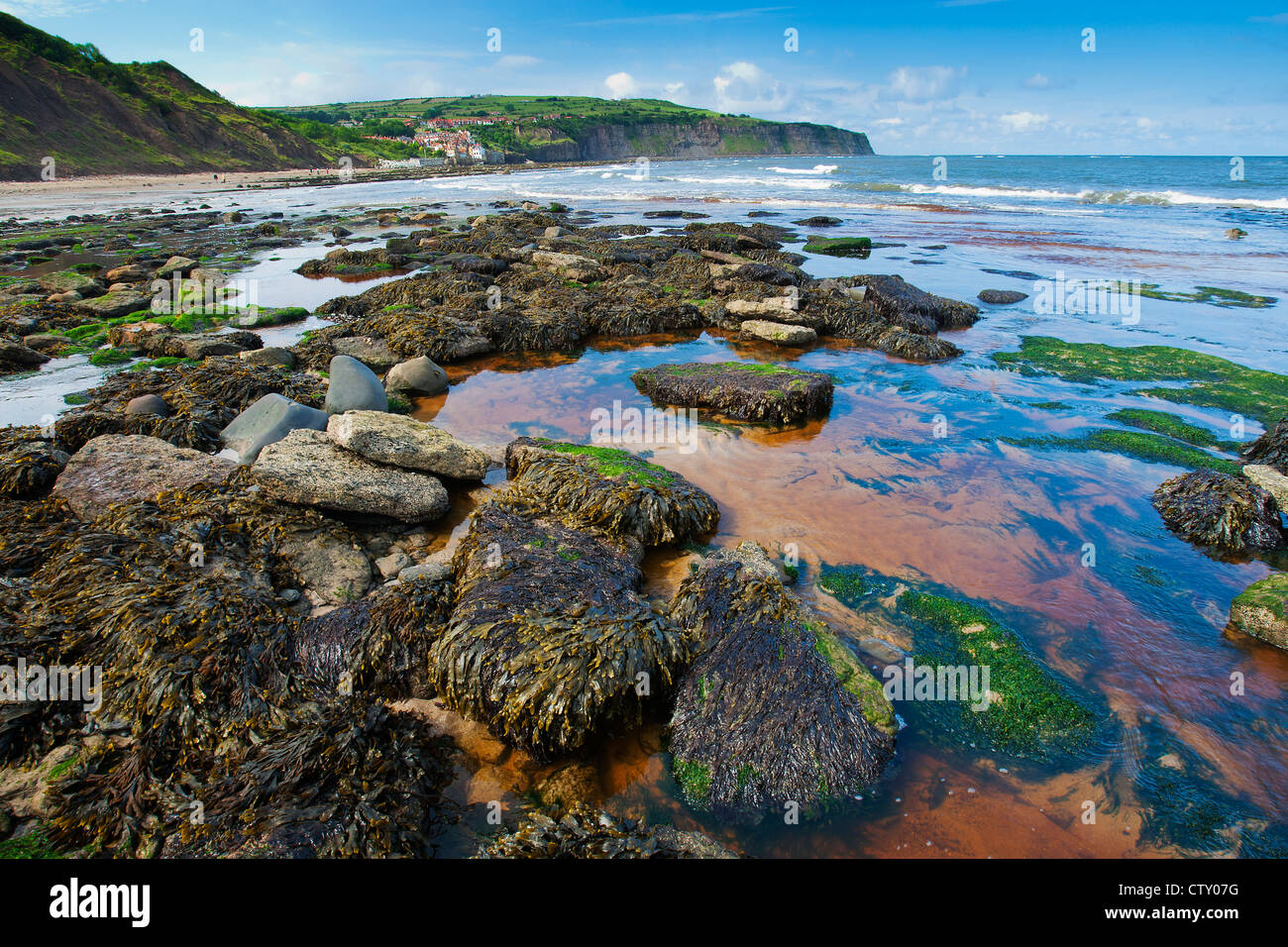 Rock Pools Robin Hoods Bay High Resolution Stock Photography and Images ...