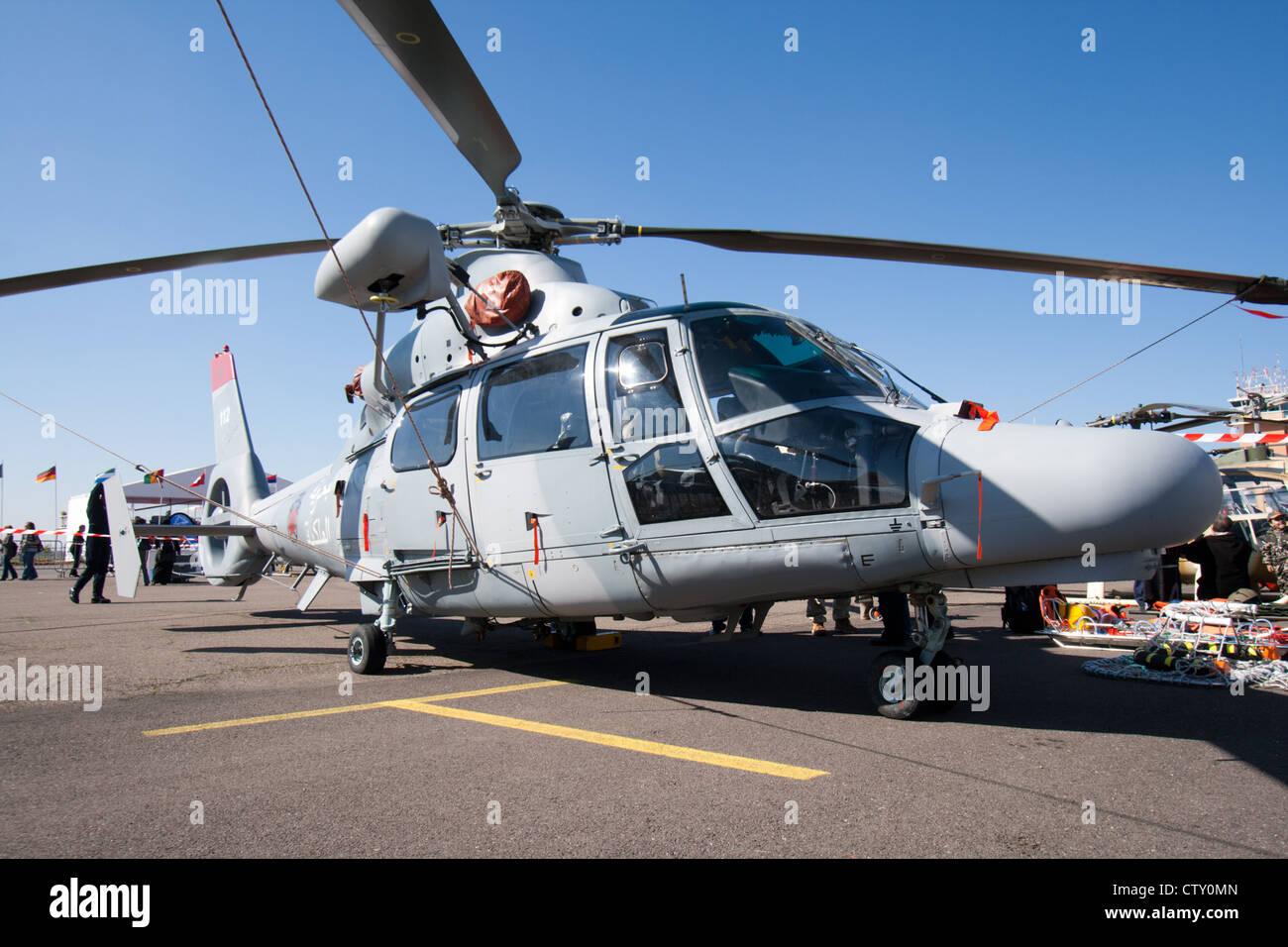 Moroccan Navy Eurocopter AS565 Panther helicopter Stock Photo - Alamy
