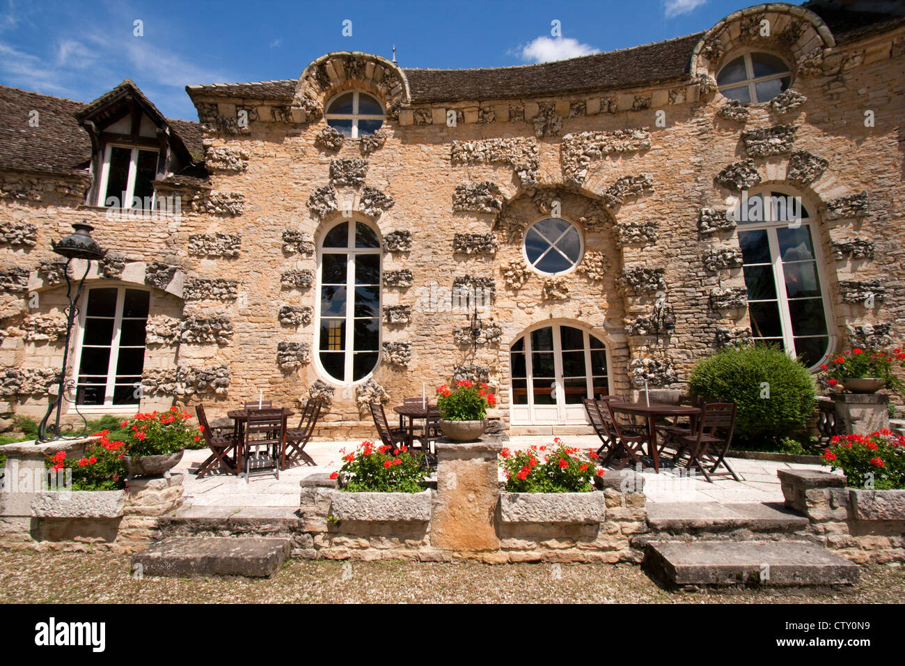 Savigny-lès-Beaune castle, France Stock Photo - Alamy