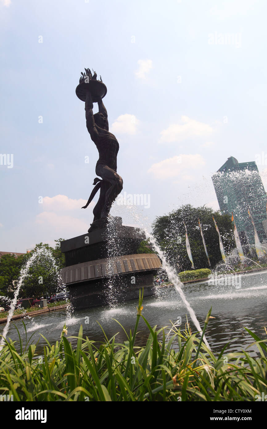 Jakarta pizza man youth monument hi-res stock photography and images ...
