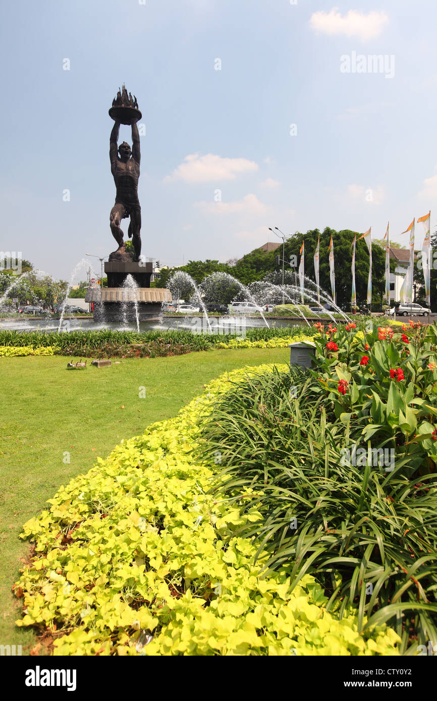 Jakarta pizza man youth monument hi-res stock photography and images ...